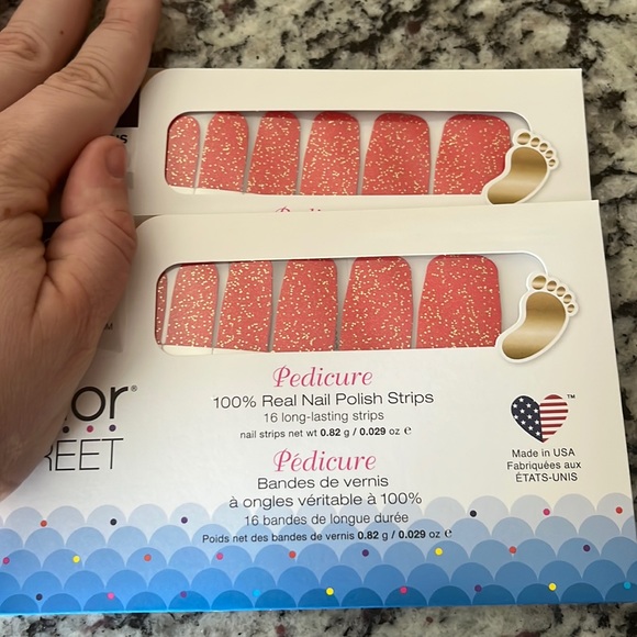 Color Street | Makeup | Color Street Brazillionaire Pedicure Nail ...